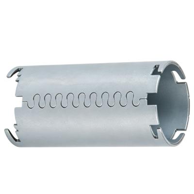 China Interlocking Motor Housing with Precision Stamping for Customizable Dimensions and Corrosion Resistance for sale