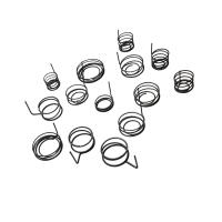 China Custom Stainless Steel Torsion Springs with 0.2-8mm Wire Diameter Precision CNC Manufactured for sale