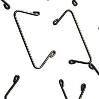 China Stainless Steel Wire Retaining Clips 0.5-6mm Precision CNC Wire Forming for Secure Component Retention for sale