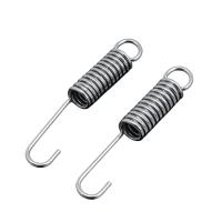 China Custom OEM SUS304 Stainless Steel Extension Spring with Long Hook Design for Industrial Applications for sale