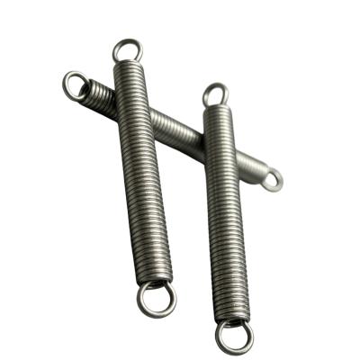 China 0.1-60mm Stainless Steel Tension Springs with Customized Hook Design for Precision OEM Applications for sale