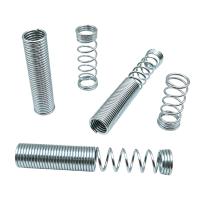 China Precision Stainless Steel Dual-pitch Compression Springs with Progressive Load Performance and Custom OEM Solutions for sale