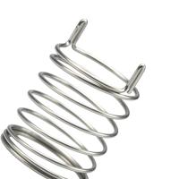 China Stainless Steel Extended Leg Compression Spring with Customized Extended Legs and Precision CNC Coiling for sale