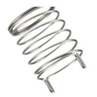 China Stainless Steel Extended Leg Compression Spring with Customized Extended Legs and Precision CNC Coiling for sale