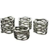 China Stainless Steel Crest-to-Crest Wave Spring with Compact Space-Saving Design and High Fatigue Resistance for sale