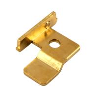 China Precision Stamped Brass Electrical Contact Terminal with Excellent Conductivity and Corrosion Resistance for sale