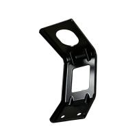 China Precision Stamped Ribbed Mounting Bracket in Cold Rolled Steel for Automotive and Industrial Applications for sale