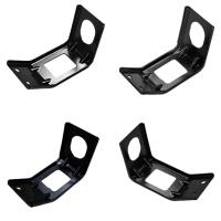 China Precision Stamped Ribbed Mounting Bracket in Cold Rolled Steel for Automotive and Industrial Applications for sale