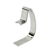 China Mirror Polished Stainless Steel Bent Support Bracket with OEM Custom Fabrication and Heavy-Duty Stamping for sale