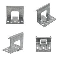 China Galvanized Steel Fixing Clip | Corrosion Resistant Solar Mounting Clip with Precision Stamped Design for sale