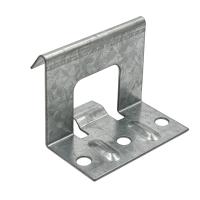 China Galvanized Steel Fixing Clip | Corrosion Resistant Solar Mounting Clip with Precision Stamped Design for sale