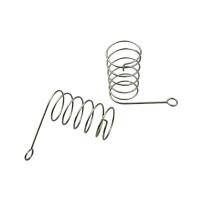 China Custom Eyelet End Torsion Spring with Inward Hook | CNC Automatic Coiling & Stainless Steel SUS304 for Precision Torque Control for sale