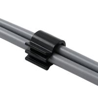 China SUS304 Stainless Steel Solar Frame Clip with Tool-Free Snap-in Installation for Corrosion Resistant PV Cable Fixing for sale