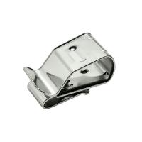 China SUS304 Stainless Steel Solar Frame Cable Clamp - Corrosion Resistant PV Cable Clip with Precision Stamped Design for sale