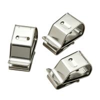 China SUS304 Stainless Steel Solar Frame Cable Clamp - Corrosion Resistant PV Cable Clip with Precision Stamped Design for sale