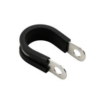 China EPDM Rubber Cushioned Cable Clamp with Stainless Steel Construction for Vibration Isolation for sale