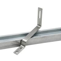 China SUS304 Stainless Steel Solar Roof Hook with Adjustable Height and High Load-Bearing Capacity for PV Mounting for sale