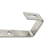 China SUS304 Stainless Steel Solar Roof Mounting Hook for Tile Roof PV with Precision CNC Machining for sale