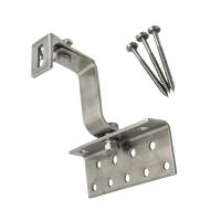 China Adjustable Stainless Steel Solar Tile Roof Hook for Corrosion Resistant PV Mounting for sale