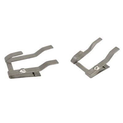 China Stainless Steel Spring Contact Clip with Precision Stamping for Custom OEM Battery Solutions for sale