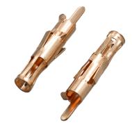 China Stamped Pin and Socket Contacts with High Electrical Conductivity and Precision Metal Stamping for Reliable Contact Performance for sale
