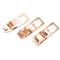 China High Conductivity Copper Spring Contact Clip with Excellent Resilience and Low Contact Resistance for Battery Connectors for sale