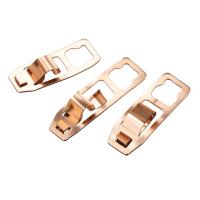 China High Conductivity Copper Spring Contact Clip with Excellent Resilience and Low Contact Resistance for Battery Connectors for sale