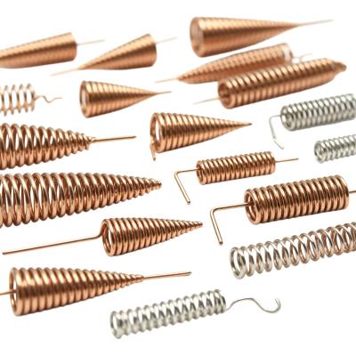 China Precision Stainless Helical Antenna Spring with Compact Space-Saving Design and Corrosion-Resistant Materials for RF Connector Parts for sale