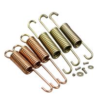 China Long Hook Extension Spring with Extended Hook Design and High-Quality Stainless Steel Material for Precision CNC Manufacturing for sale