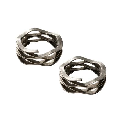 China Precision Stainless Steel Crest-to-Crest Wave Spring for High Load Bearing with Reduced Axial Installation Space for sale