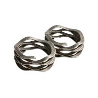 China Precision Stainless Steel Crest-to-Crest Wave Spring for High Load Bearing with Reduced Axial Installation Space for sale