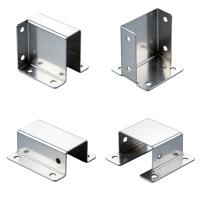 China Stainless Steel U-Bracket | SUS304/316 Heavy Duty Industrial Mounting Bracket with Customizable Dimensions for sale