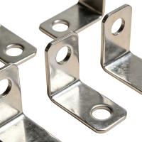 China 2-10mm Thickness Stainless Steel Heavy Duty Industrial Angle Bracket L-Shape Corner Bracket for sale