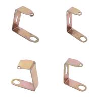 China Precision Stamped Stainless Steel Mounting Support L-Shaped Bracket for Custom OEM Applications for sale