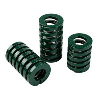 China Green Color Mold Compression Spring Heavy Duty Die Spring with High Fatigue Resistance and Heavy Load Capacity for sale