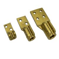 China Custom Brass Transformer Threaded Cable Lug with High Conductivity Brass Material and Precision Threaded Design for Corrosion Resistant Performance for sale