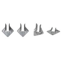 China Galvanized Timber Connector Heavy Duty Outdoor Building Fastener with Pre-galvanized Steel Embossed Reinforced Ribs and Hot-Dip Galvanizing for sale