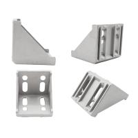 China Lightweight Aluminum Construction Cast Aluminum Corner Bracket with High Structural Stability and Excellent Corrosion Resistance for sale