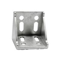 China Lightweight Aluminum Construction Cast Aluminum Corner Bracket with High Structural Stability and Excellent Corrosion Resistance for sale
