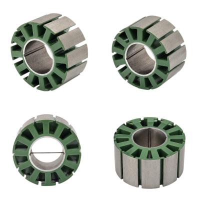 China 12-Slot Stator Lamination High Efficiency Motor Core with Silicon Steel Material for sale