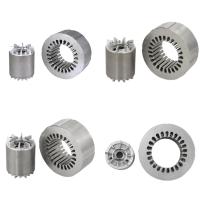China Precision Stamped Electrical Steel AC Motor Stator and Die-Cast Aluminum Rotor Core Set for Custom OEM/ODM Applications for sale