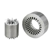 China Precision Stamped Electrical Steel AC Motor Stator and Die-Cast Aluminum Rotor Core Set for Custom OEM/ODM Applications for sale