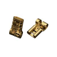 China 6.3mm Flag Female Quick Disconnect Terminal with Space-Saving Design for Automotive Wiring for sale