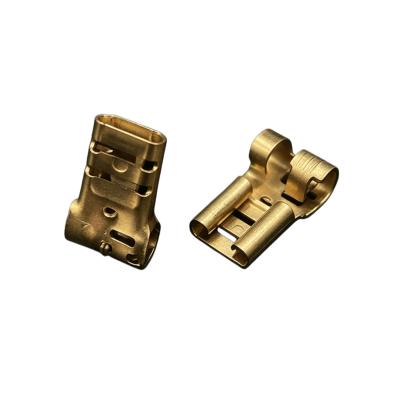 China 6.3mm Flag Female Quick Disconnect Terminal with Space-Saving Design for Automotive Wiring for sale