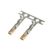 China Precision Stamped Continuous Strip Connector Terminal Pins for Automotive Applications with Multiple Material Options for sale