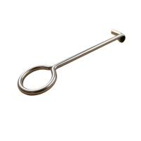 China Custom Stainless Steel Wire Form Hook with Precision Dimensions and Custom Wire Forming for Industrial Fastening for sale