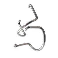 China Stainless Steel SUS304 3D Wire Formed Spring Bracket with CNC 3D Wire Forming and Custom Structural Design for sale
