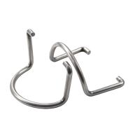China Stainless Steel SUS304 3D Wire Formed Spring Bracket with CNC 3D Wire Forming and Custom Structural Design for sale