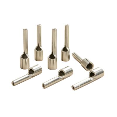 China PTN Wire Terminal Connector with Corrosion Resistance Precision Pin-Type Design and High Conductivity Brass Construction for sale