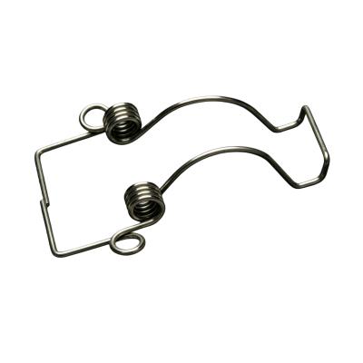 China Stainless Steel Double Torsion Spring with Custom Torque Requirements and High Fatigue Resistance for sale